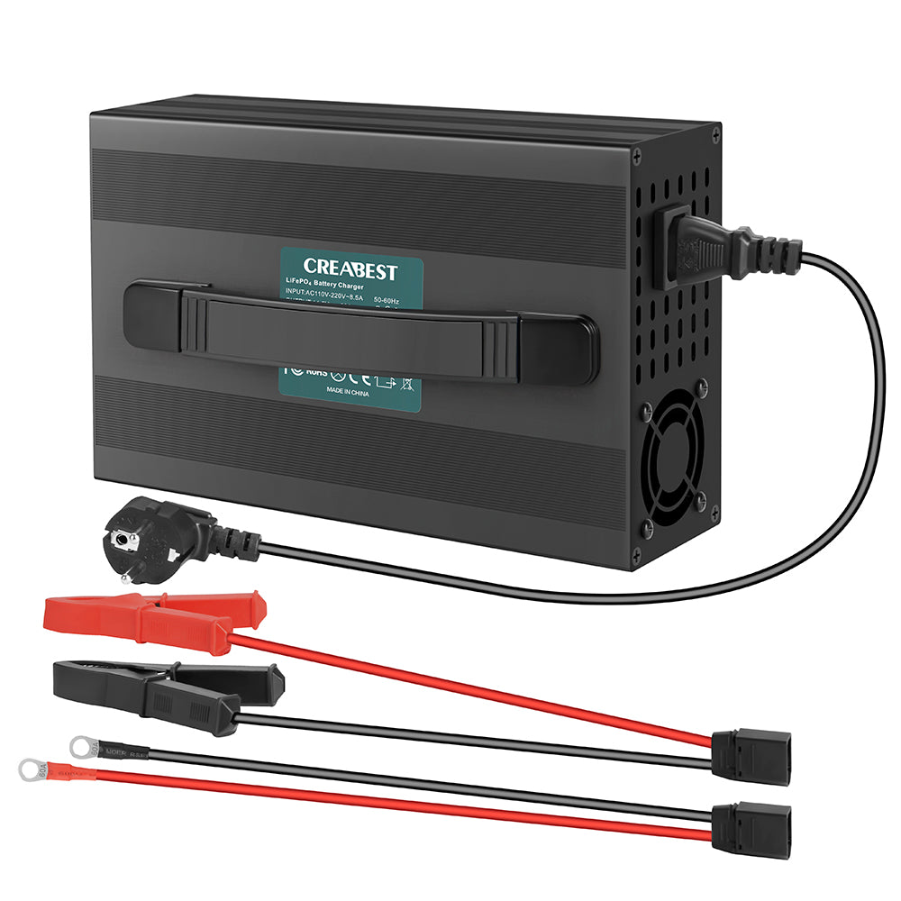 CREABEST LiFePO4 Ladegerät 12V 50A – CREABEST-DE
