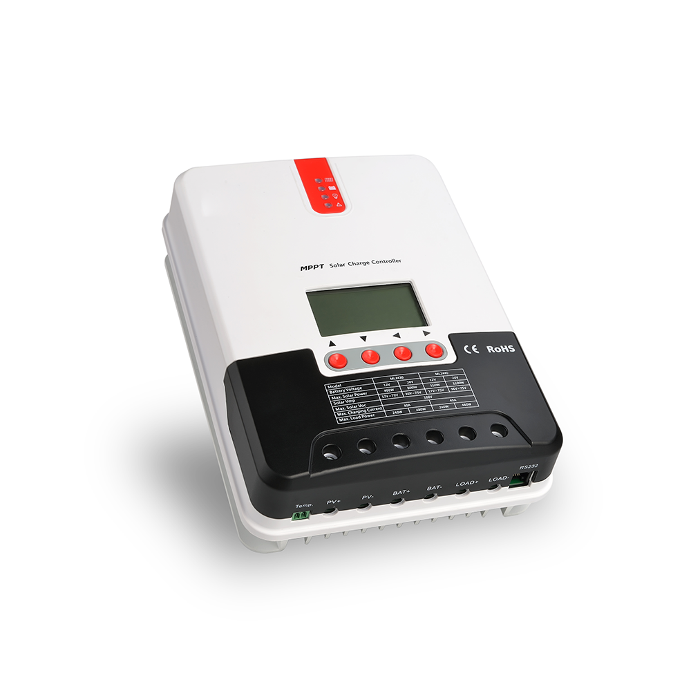 Solar laderegler MPPT 40A 12V/24V für LiFePO4 Lithium GEL Batterie ...