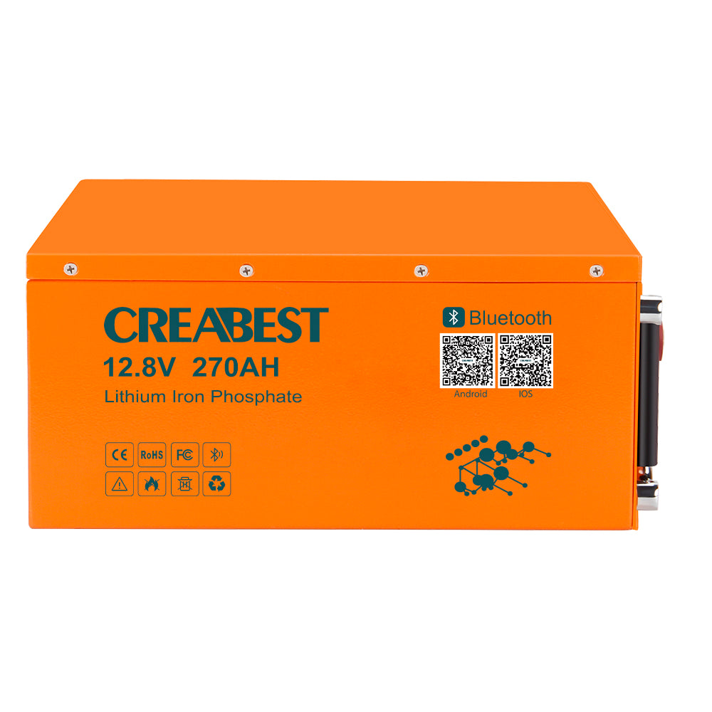 LiFePO4 Akku 270Ah 12.8V für Wohnmobil, Wohnwagen, Camping, Solaranlag ...