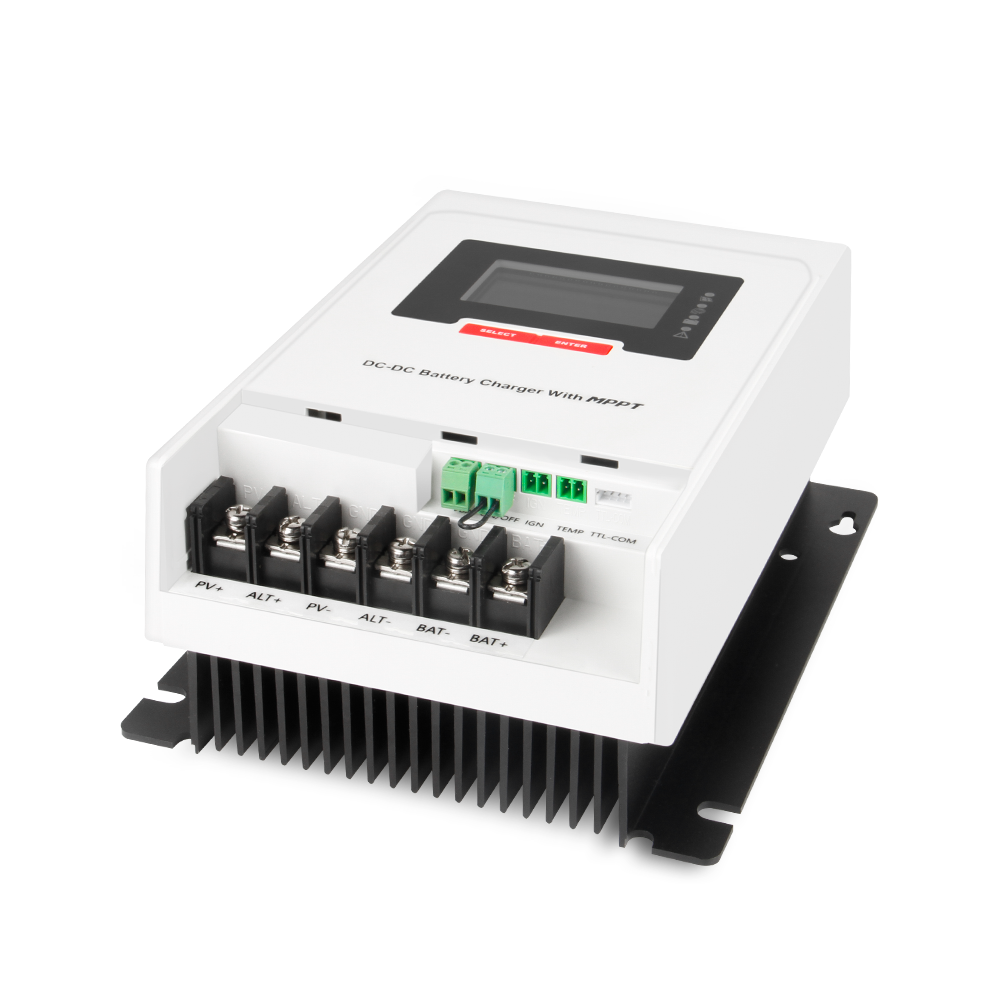 Solar Laderegler MPPT 12V 50A mit DC-DC Ladegerät / Ladebooster für Wo – CREABEST-DE